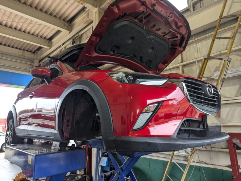 CX-3 DPFチェックランプ、ターボ不良、インテークマニホールド、EGR交換修理 | （有）アイ・オート | 尾張旭市にある中部運輸局指定民間車検工場