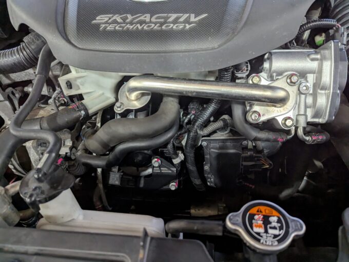 CX-3 DPFチェックランプ、ターボ不良、インテークマニホールド、EGR交換修理 | （有）アイ・オート | 尾張旭市にある中部運輸局指定民間車検工場